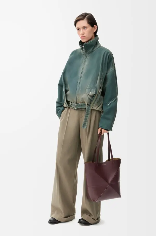 Loewe Balloon Jacket - Slate Blue Washed | Editorialist
